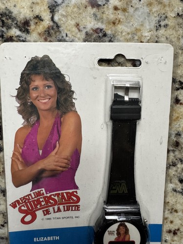 WWF LJN RARE Miss Elizabeth Watch, Ultra Rare Piece, Hulk Hogan Macho ...
