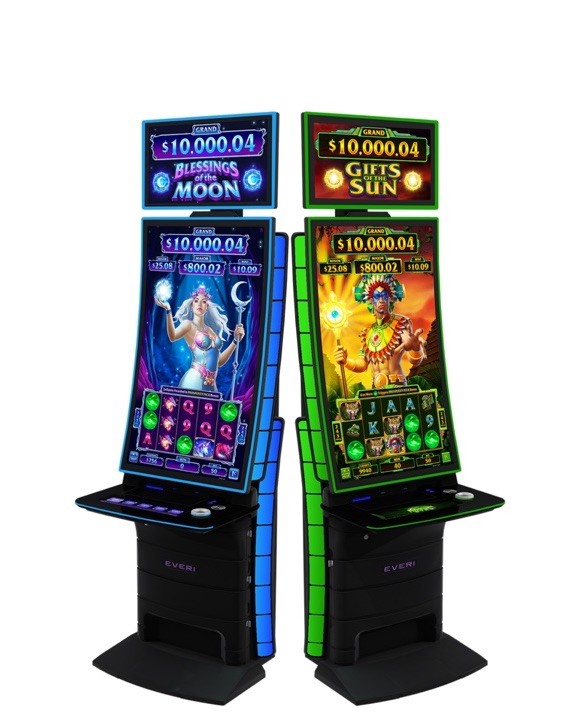 Everi Slot Machine BLESSING OF THE MOON Game, OS, Digest TESTED ...