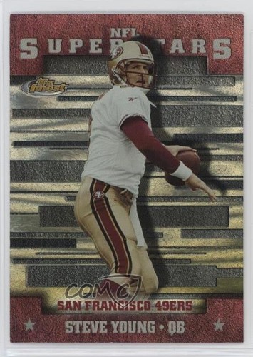 2000 Topps Finest NFL Superstars Steve Young #S15 HOF | eBay