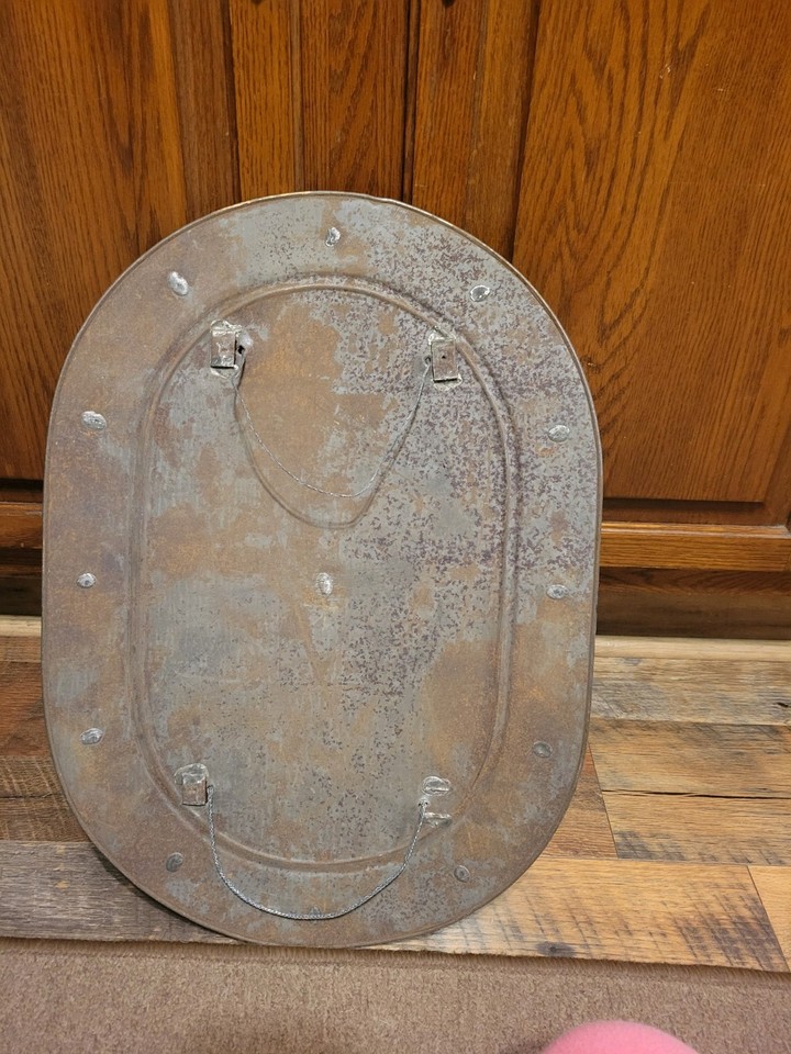 Vintage Military 1840s Metal Steel Armor Shield Wired Straps | eBay