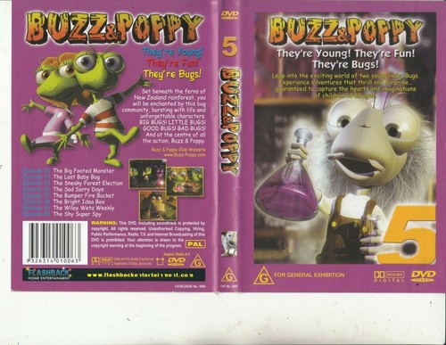 Buzz and Poppy-Volume 5-[8 Episodes-33 to 40]-Animated BAP-DVD | eBay