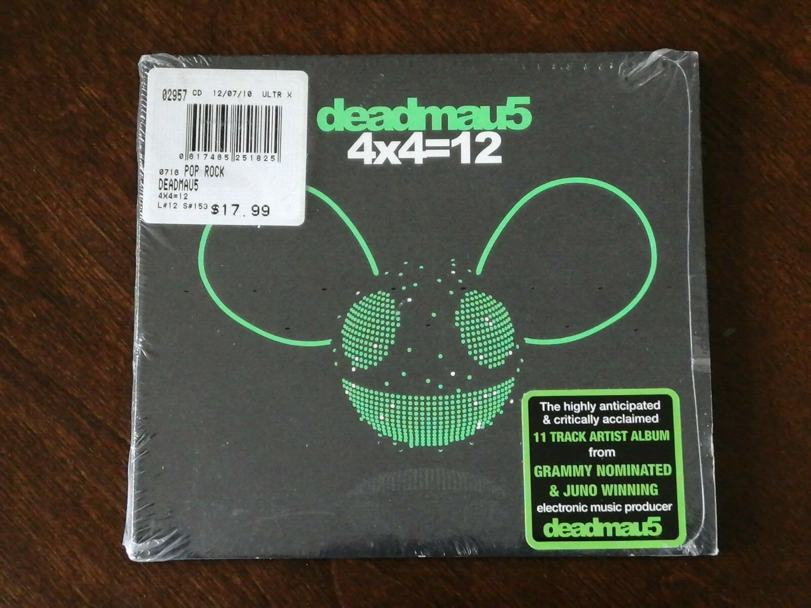 Deadmau5 4x4=12 Album Cover