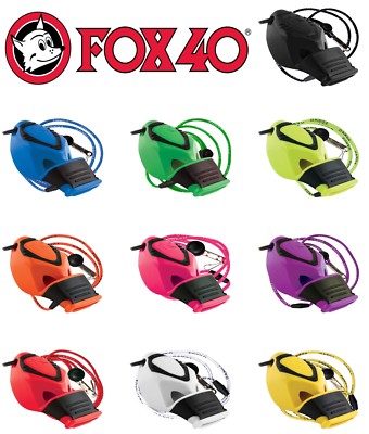 Fox 40 | Epik CMG Whistle | Rescue Safety Referee Alert FREE LANYARD ...