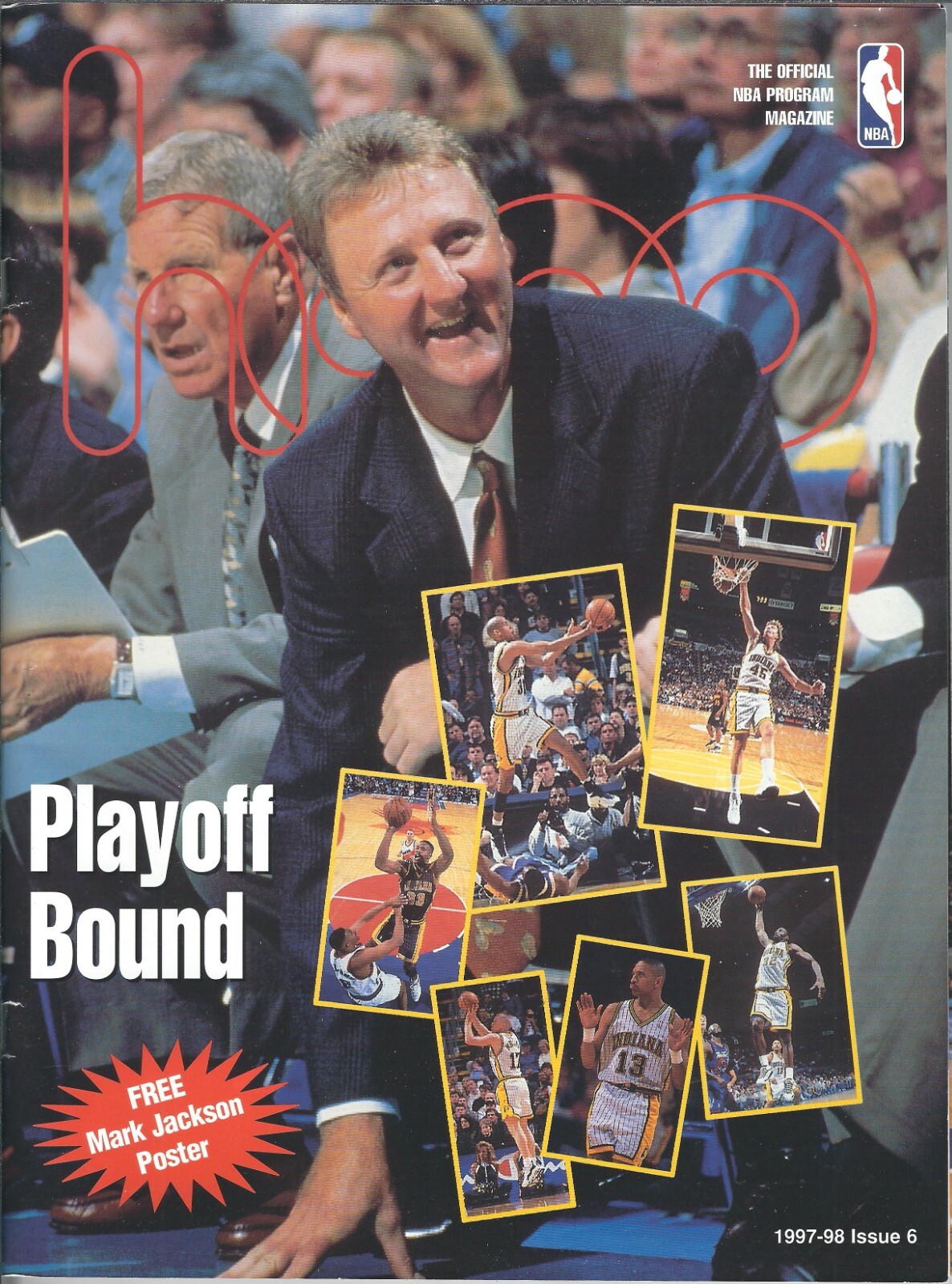 LARRY BIRD - 1998-99 "Hoop" Program - CHRIS MULLIN - REGGIE MILLER ...