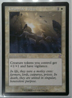 Mtg - Intangible Virtue *Retro Frame* | eBay