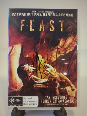 Feast DVD (2006 Horror by Wes Craven, Matt Damon & Ben Affleck | Region ...