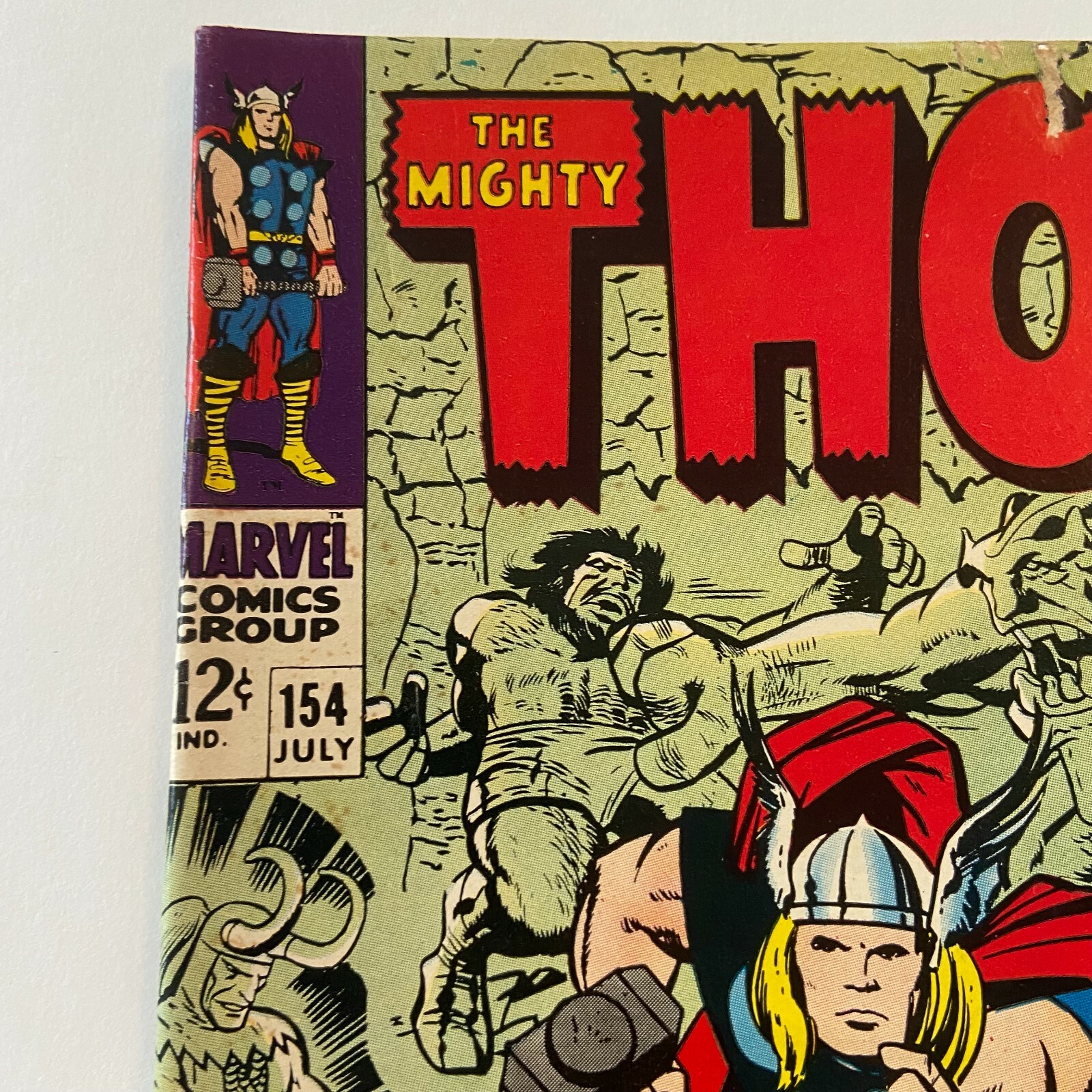 Thor #154 - FN 1st appearance of Mangog | eBay