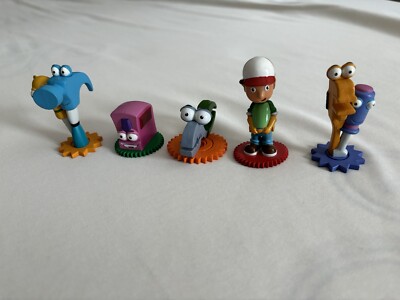 Disney Handy Manny Toy Lot Tools Mini Figure 6 pc. Set~ 1.5"- 3" Cake ...