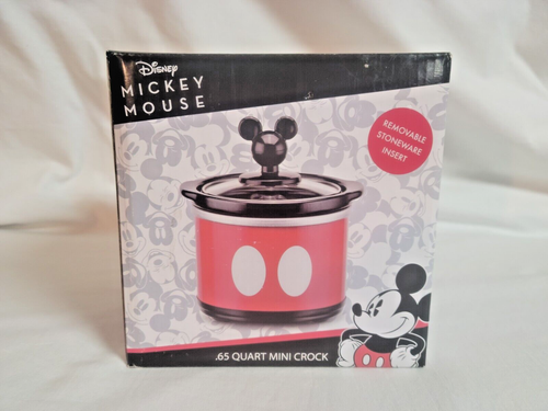 *NEW* Disney Mickey Mouse Red & Black .65 Quart Mini Crock Pot | eBay