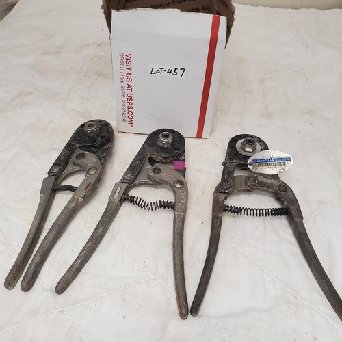 Lot of 3 Heavy Duty Rivet Cutter Hand Tool LOT-457 | eBay