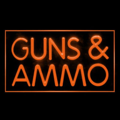200045 Guns & Ammo Combat Paintball Display LED Light Neon Sign | eBay