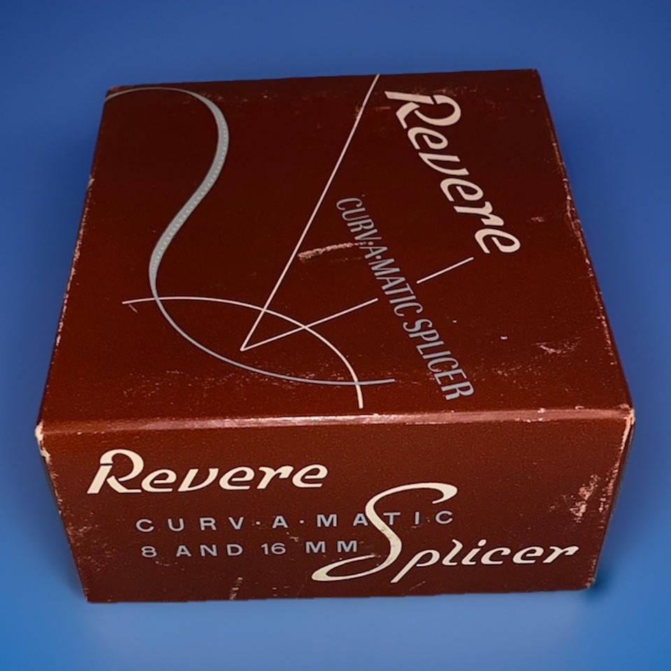 Vintage Revere Curv-A-Matic Splicer for 8mm & 16 mm Film w/ Box + 2 ...