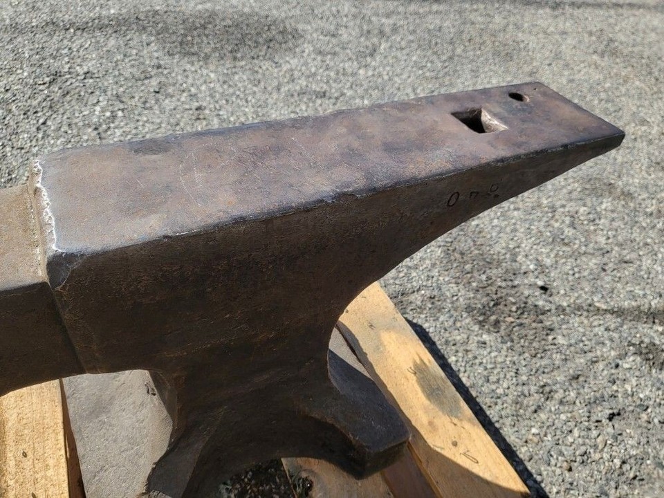 Hay Budden Anvil 31"x 4-1/2" x 12" Heavy Duty Made In U.S.A. Tool Shop ...