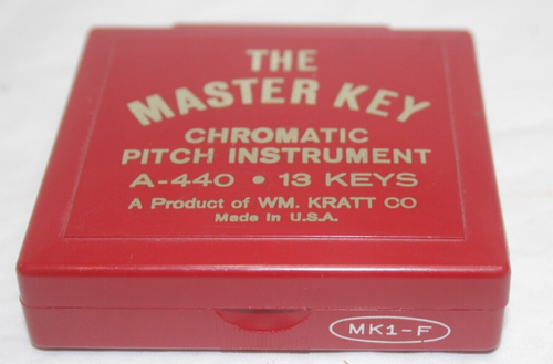 THE MASTER KEY CHROMATIC PITCH INSTRUMENT A-440 13 KEYS #0001 | eBay