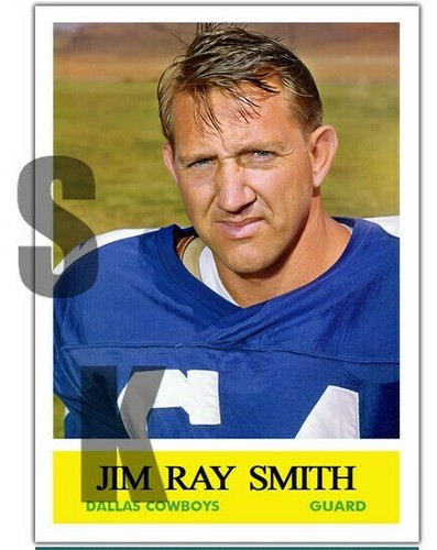 1964 STCC #200 Jim Ray Smith Philadelphia Dallas Cowboys Baylor Custom ...