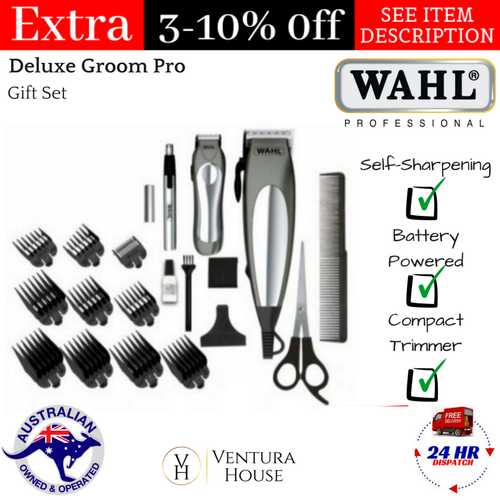Mens Hair Clippers Wahl Haircut Set Professional Beard Trimmer Machine ...