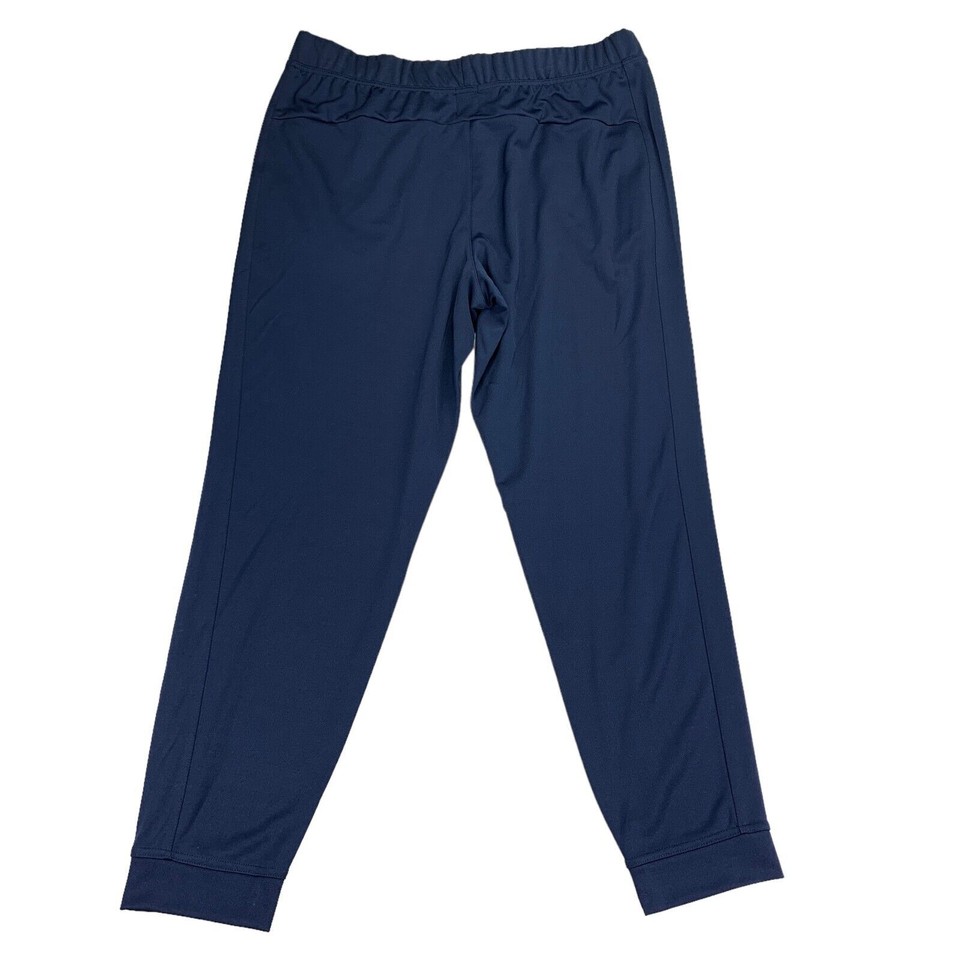 ID IDEOLOGY Men's Navy Blue Track Pants Jogger Sweatpants NEW Large | eBay