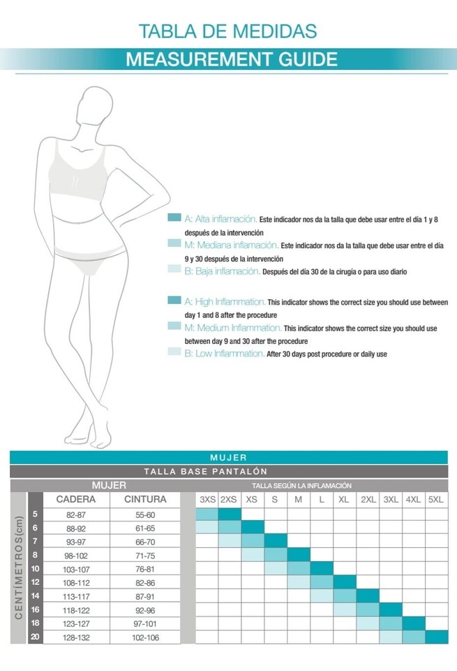 Faja Colombiana Fajate, Ref. 12052 Size XL Shapewear post Surgery Body ...