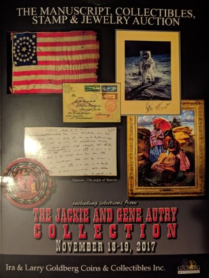 Ira Larry Goldberg Jackie Gene Autry Collection Stamp Painting Jewelry ...