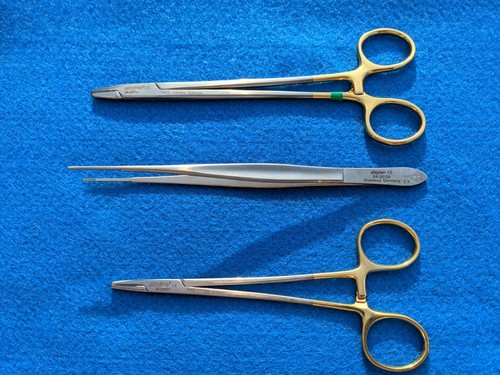 Set of 3 Stryker Forceps: 64-20129, 36-06507, 36-06701 | eBay