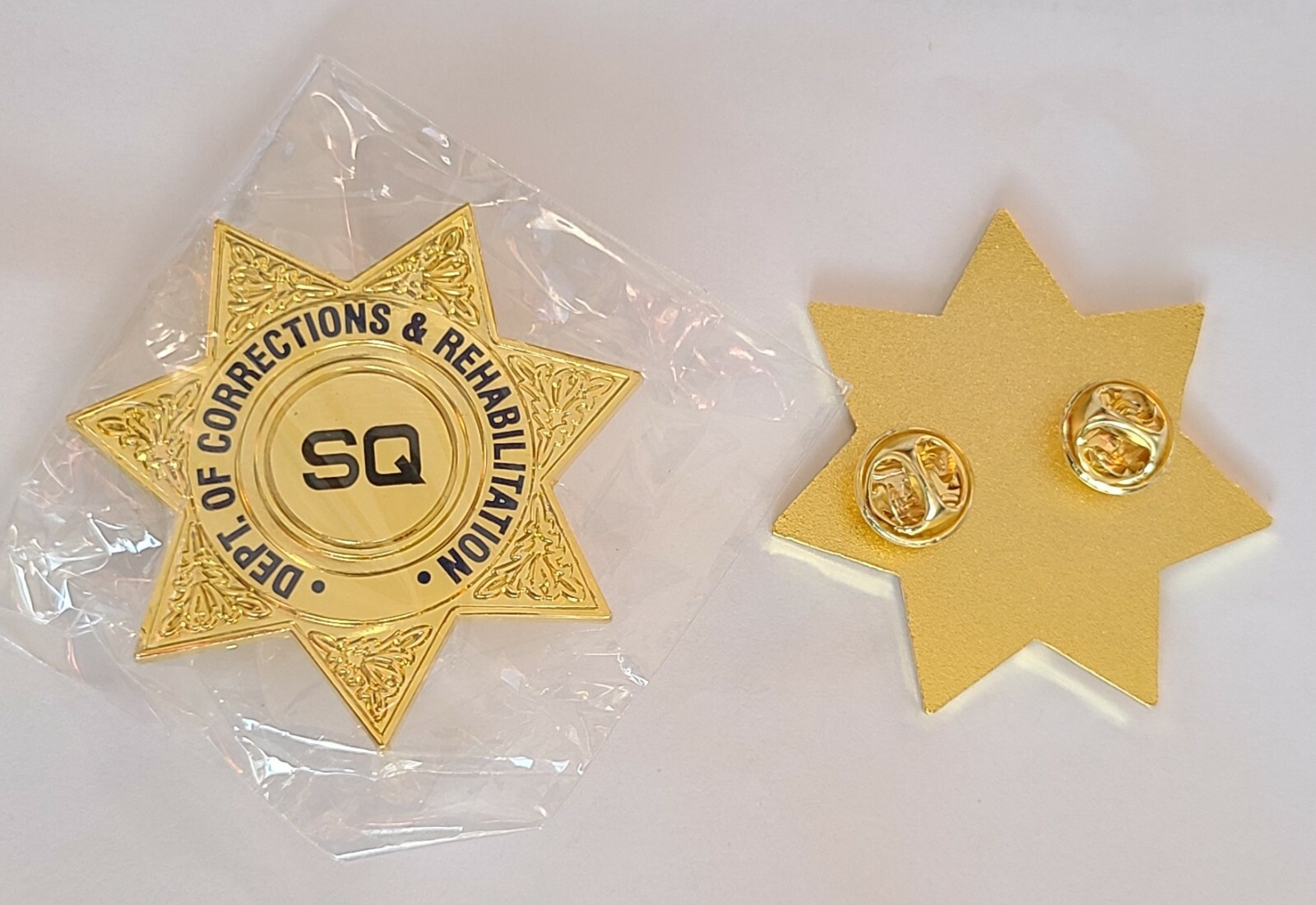 California Department of Corrections & Rehabilitation (SQ) Lapel Pin ...