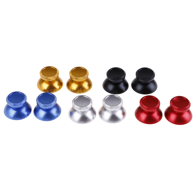 2Pcs/set Metal Analog Joystick thumb Stick grip Cap for PS4 XBOX ONE ...