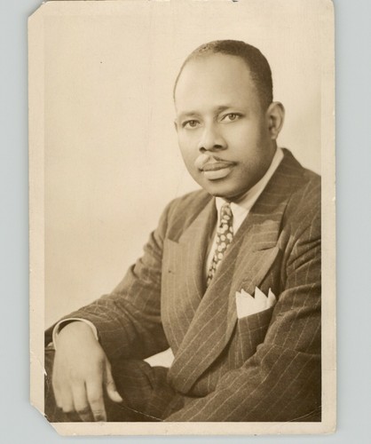 AFRICAN AMERICAN Man In SUIT DAPPER Roaring 20s Jazz Age 1920s Press ...