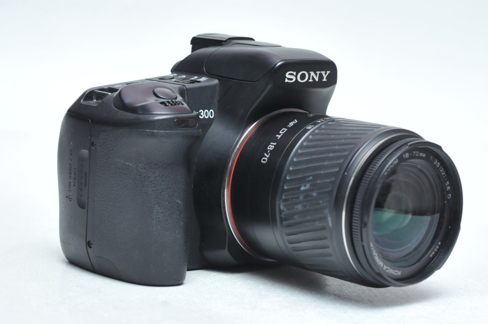 Sony Alpha A300 Digital SLR Camera W/18-70mm AF Lens | eBay