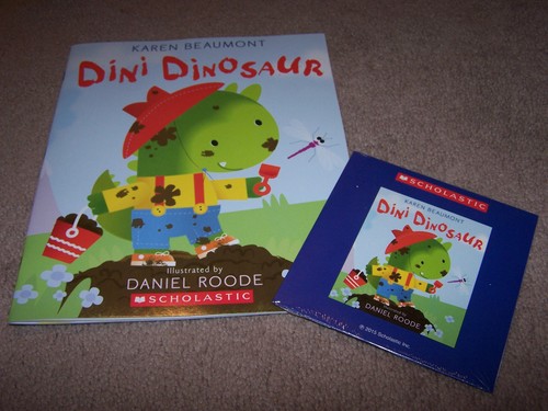 Dini Dinosaur by Karen Beaumont ~Brand New Paperback book & CD ...