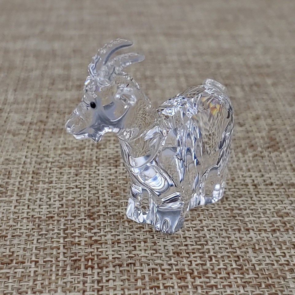Swarovski NIB Auth 275438 Crystal Figurine Zodiac Goat A 7693 NR 003 ...