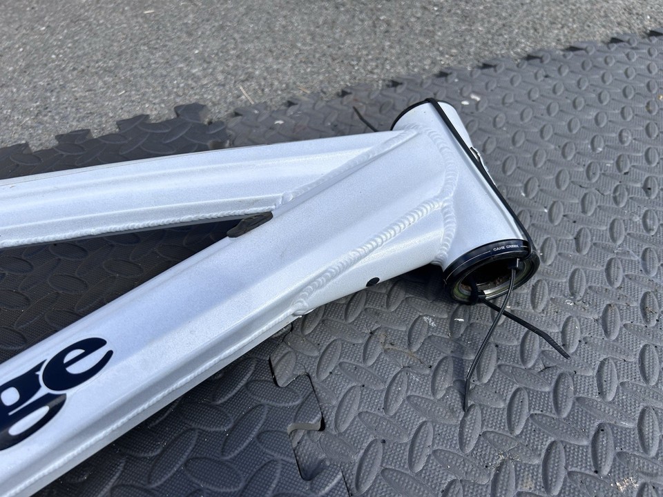 Orange Five Frame. Large, 18”. White. 27.5” Wheels. | eBay UK