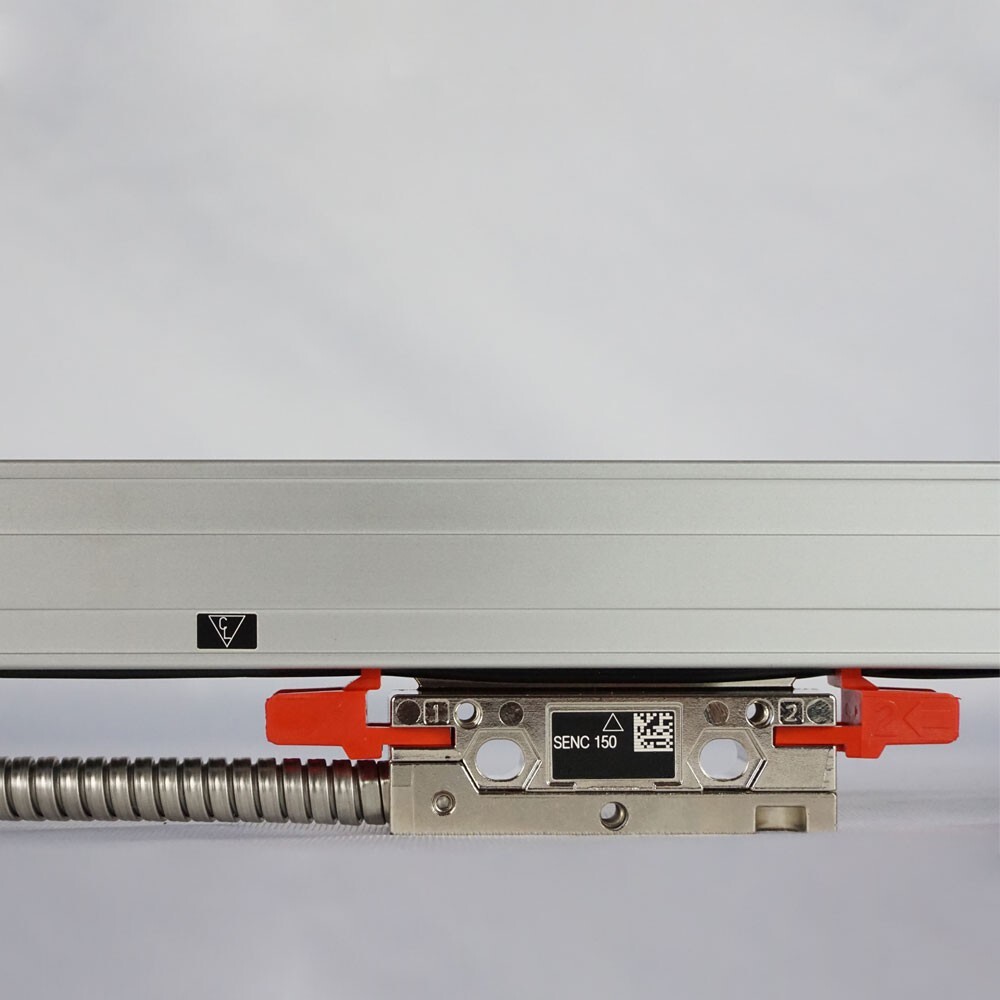 Acu-rite 16" 1UM Linear Glass Scale with D9 13 0 Linear Encoder Armor ...