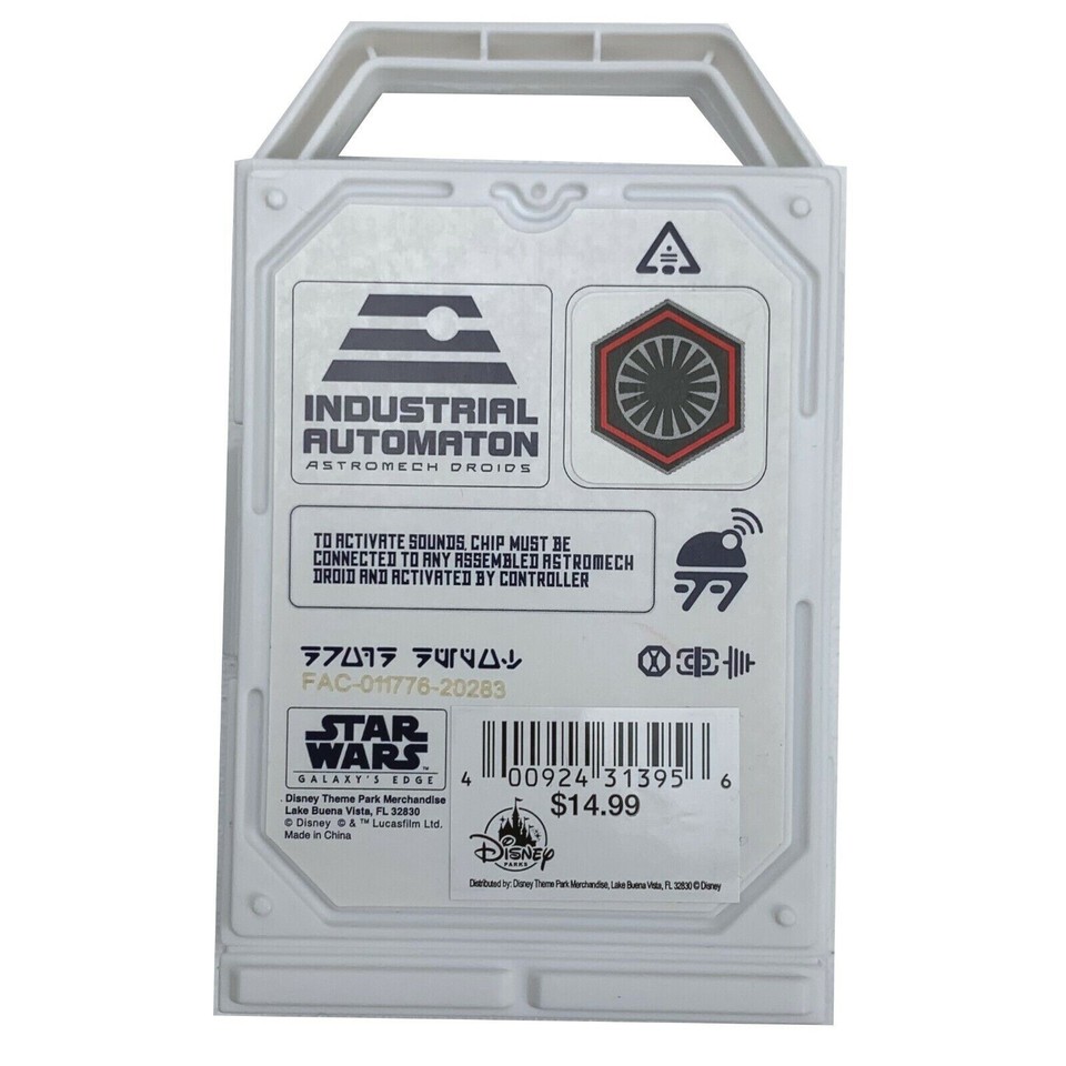 Droid Depot Personality Chip Red First Order Disney Star Wars Galaxy's ...