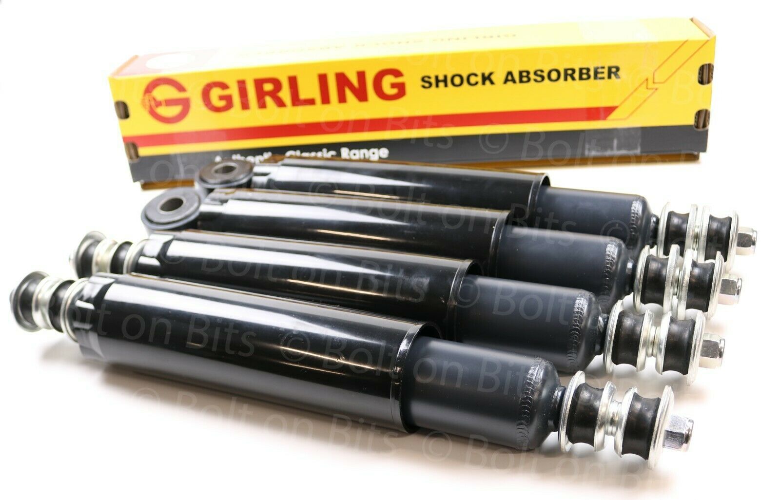 set of Girling Standard Shock Absorbers Defender 90 1984 to 1998 200Tdi ...