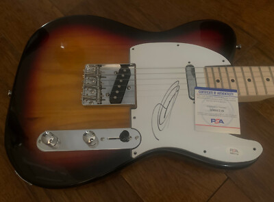 Mark Tremonti Creed Signed Autographed Tele Electric Guitar PSA ...