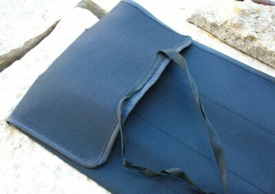 Fly Rod 4pc 6'0" Black Cloth Rod Sock Fly Fishing Rod Sleeve 20" Fly ...