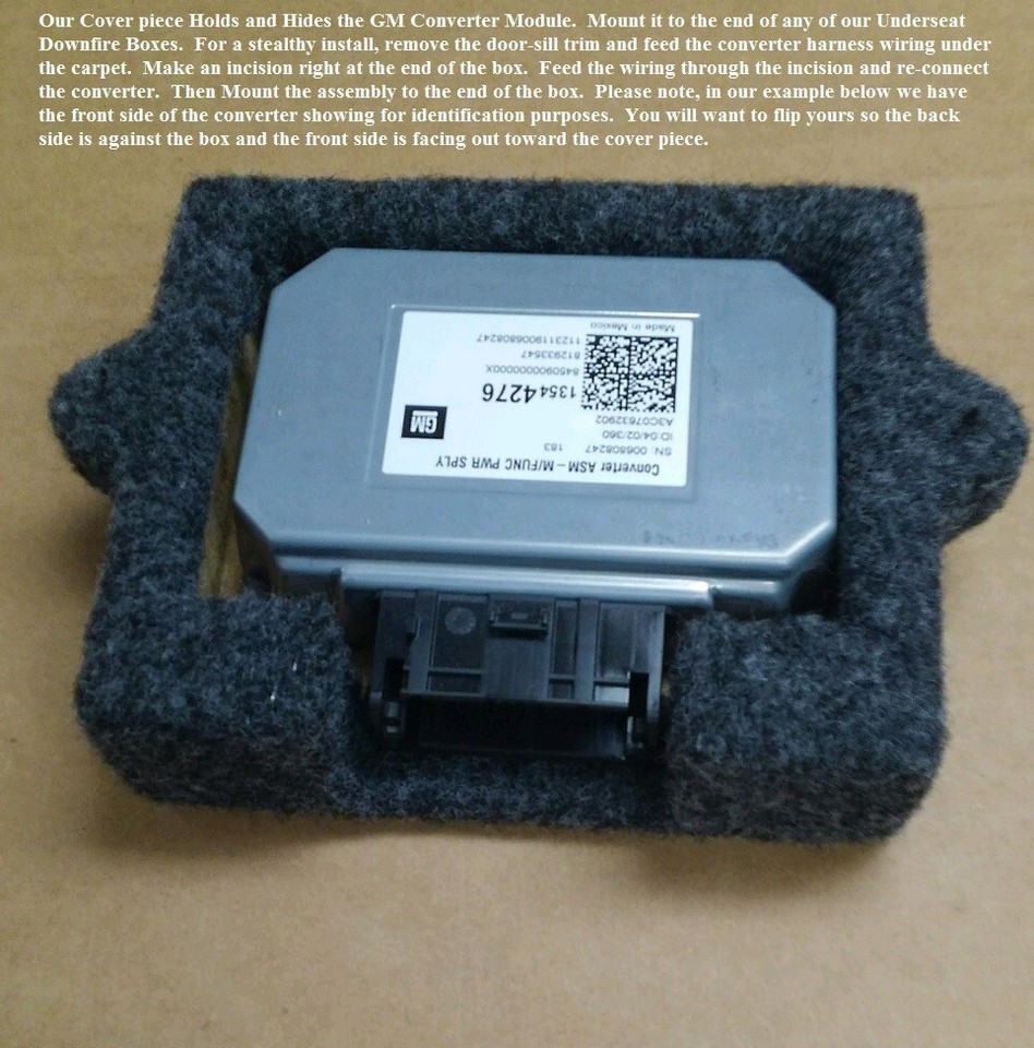 2023 & Up Colorado/Canyon Crew Cab Dual 10 Downfire Subwoofer Box by ...