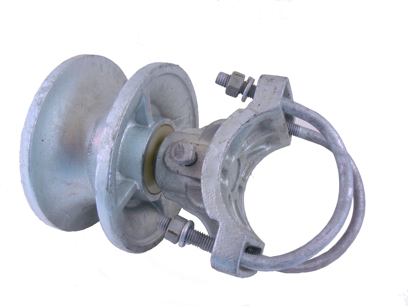 (1) CANTILEVERED GATE ROLLER: Hardware for 4" posts & 2-3/8"(2-1/2 ...