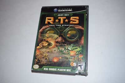 Nintendo GameCube ARMY MEN RTS- REAL TIME - COMPLETE- Tested Working ...