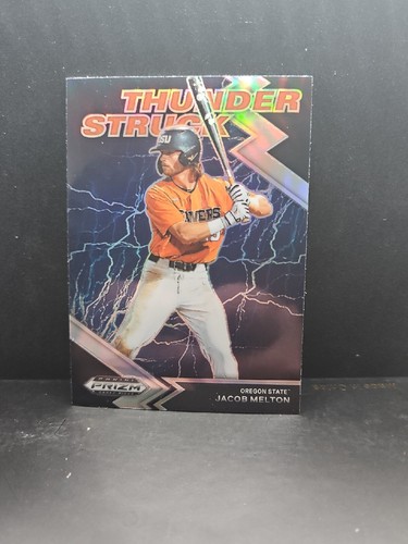 2022 panini prizm Draft Thunder Struck Jacob Melton | eBay