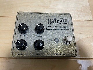 Used Benson Amps Stonk Box Fuzz Tonebender Germanium Effector | eBay