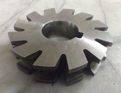 FULL RADIUS SLOTTING SAWING ARBOR SIDE MILLING CUTTER 3/8 x 2-3/4 x 1 ...