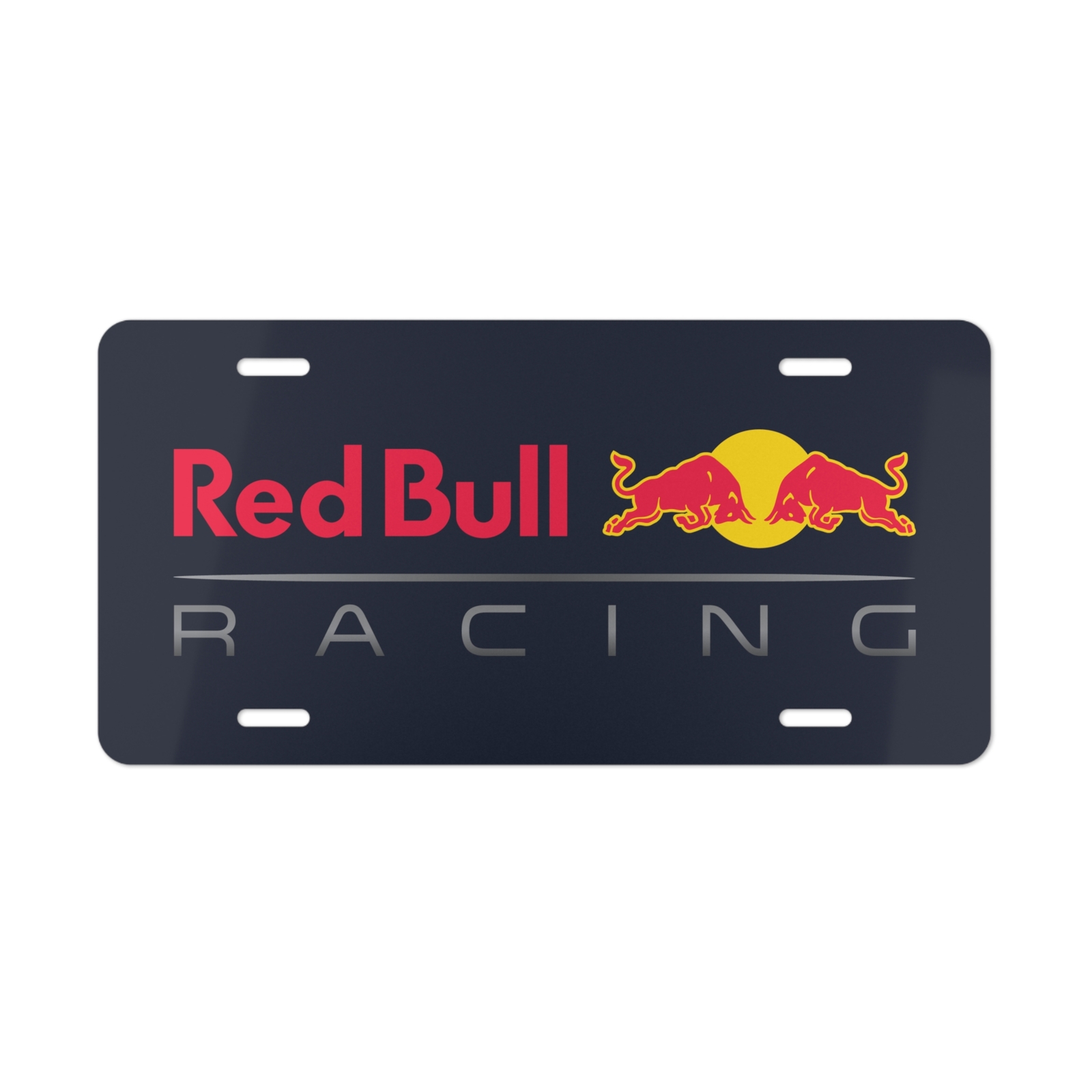 Red Bull Racing - Custom Design Vanity Plate - 100% Aluminum Pre ...