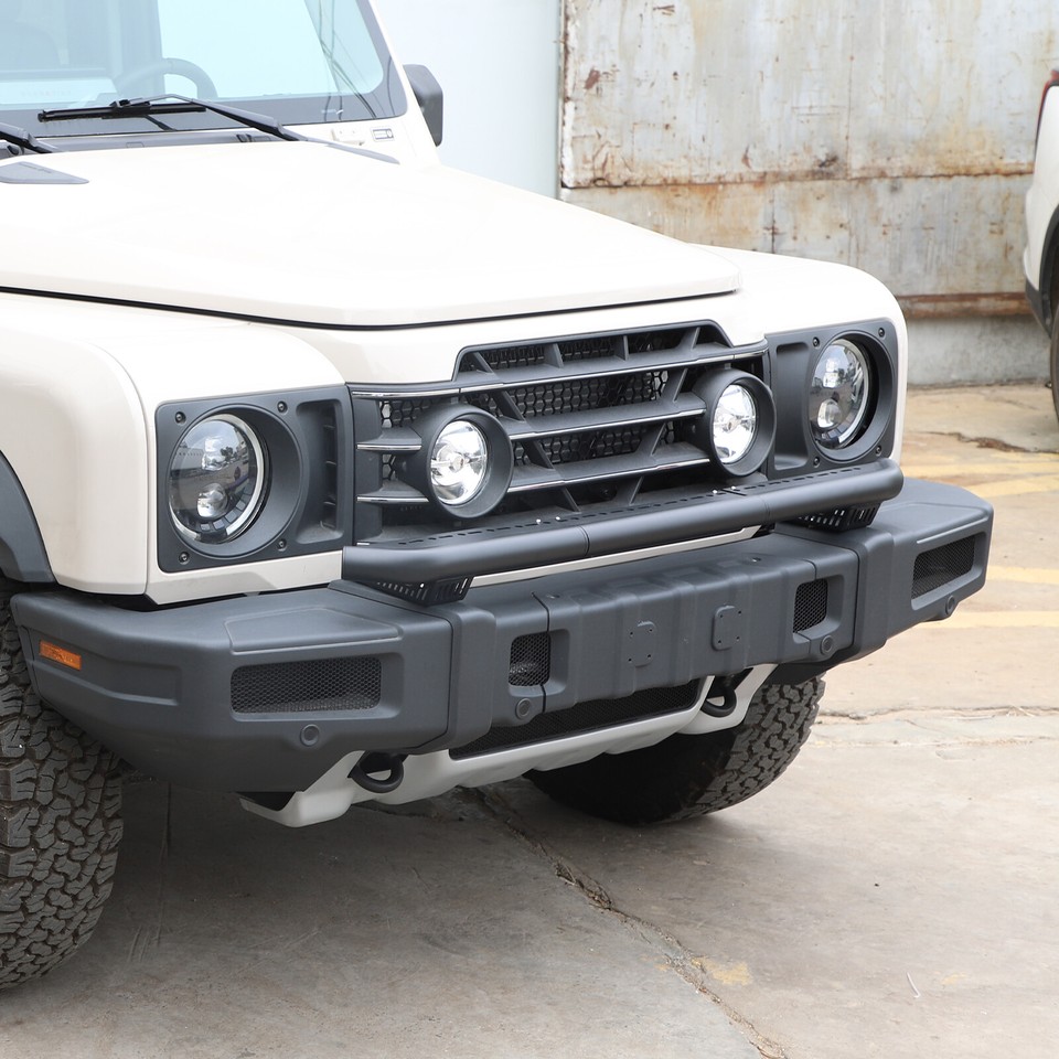 Bull Bar Front Bumper Led Light Holder Mount Bracket Offroad For Ineos ...