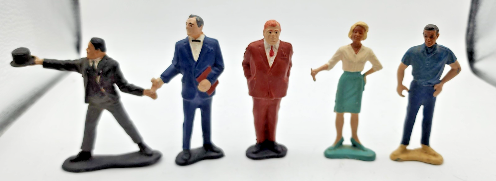 1965 Gilbert James Bond 007 Movie Figures lot of 5 all Different. | eBay