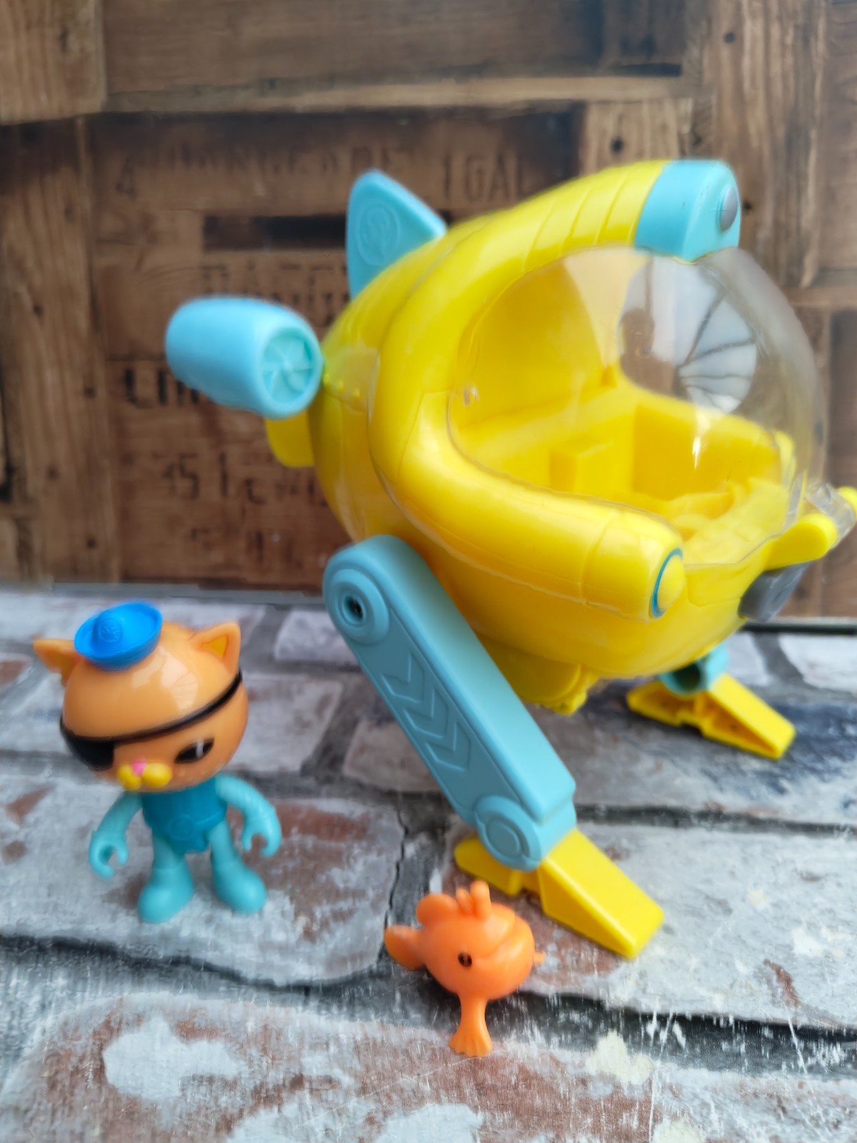 Octonauts Gup U with Kwazii and Frog Fish | eBay