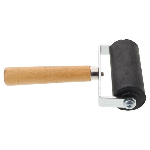 Rubber Printing Roller with Wooden Handle for Stamp Inking Art | eBay