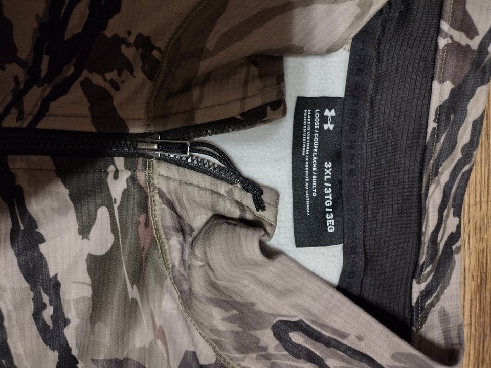 Under Armour Men's Timber Jacket Camo 1355321-999 Size 3XL | eBay