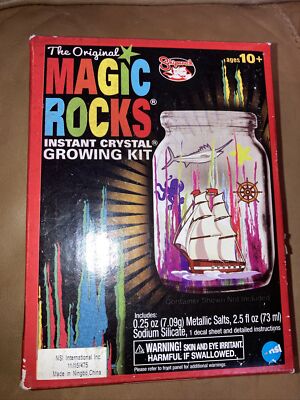Magic Rocks Instant Crystal Growing Kit | eBay