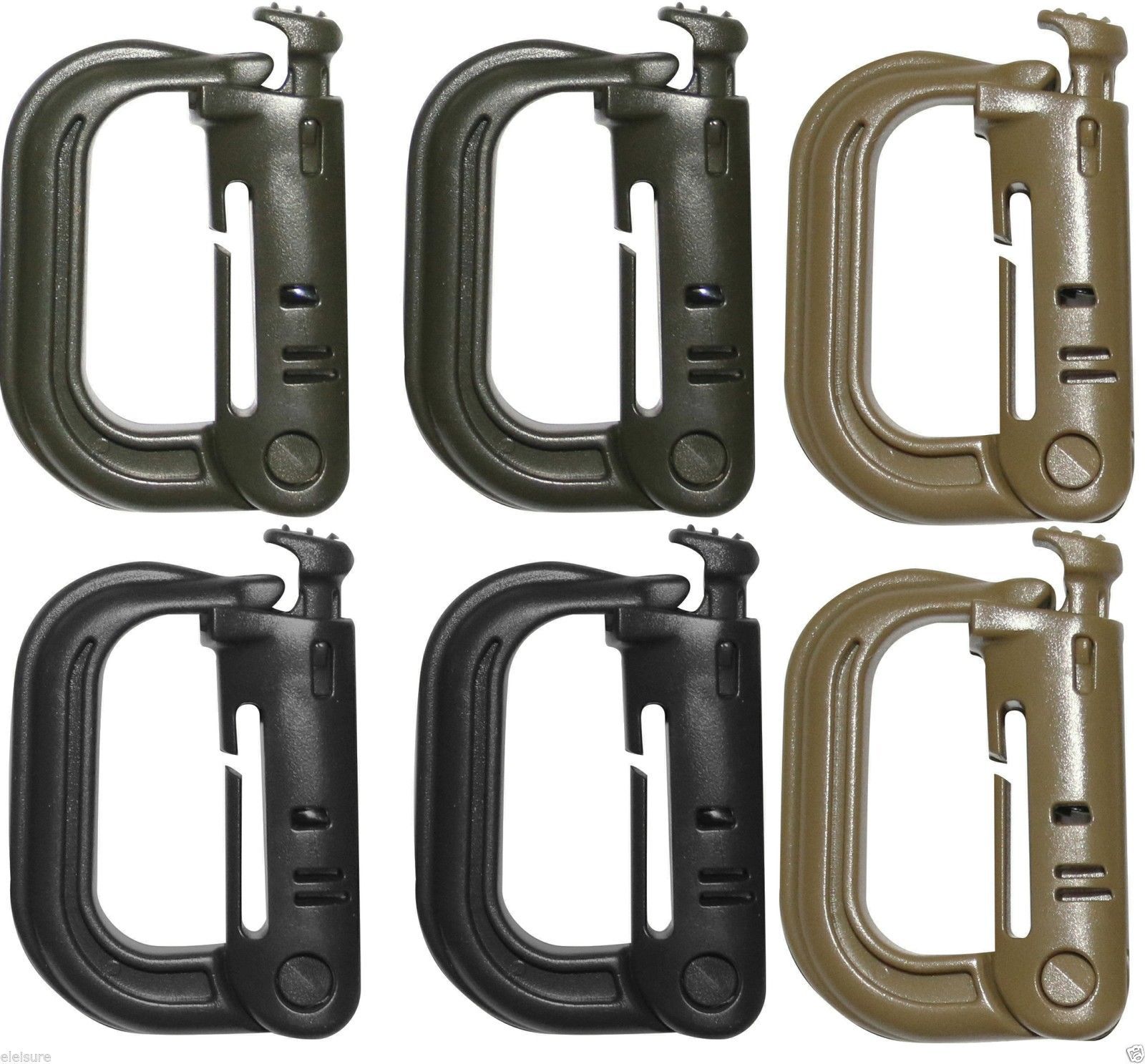 Viper Tactical 2 V Lock D-Ring ABS MOLLE Utility Attach Webbing ...